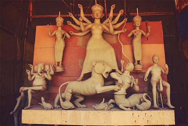 It's all about being traditional at Delhi's oldest Durga Puja