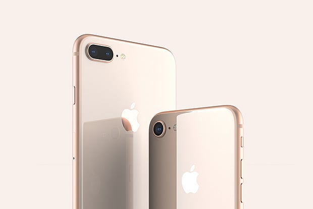 Apple shares down over poor iPhone 8 sales report