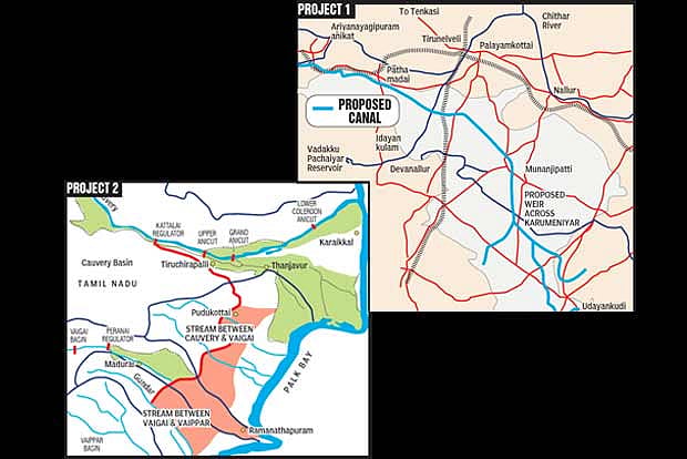 River linking project trickles along
