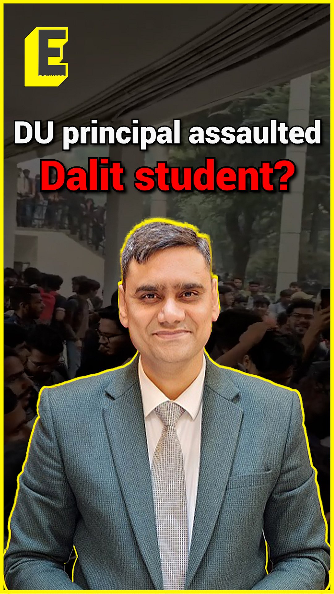 DU Principal Arun Kumar Attree accused of using casteist slurs and ...