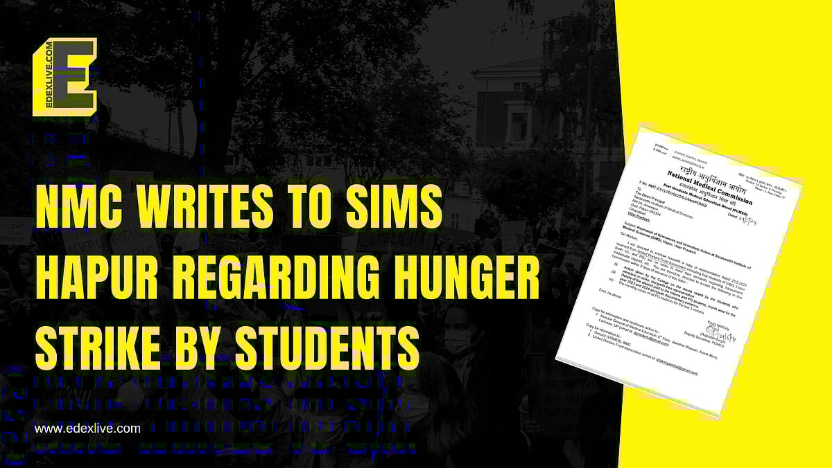 NMC Seeks Response from SIMS Hapur Over Student Hunger Strike