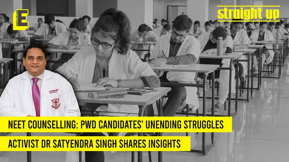 NEET counselling: PwD candidates' unending struggles | Activist Dr ...