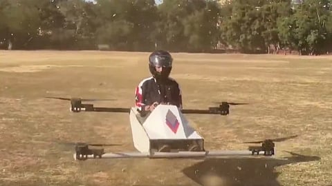 MP: Class XII student builds single-seater drone-copter, Anand Mahindra ...