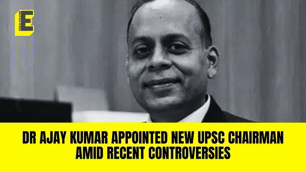 Dr Ajay Kumar appointed new UPSC chairman amid recent controversies