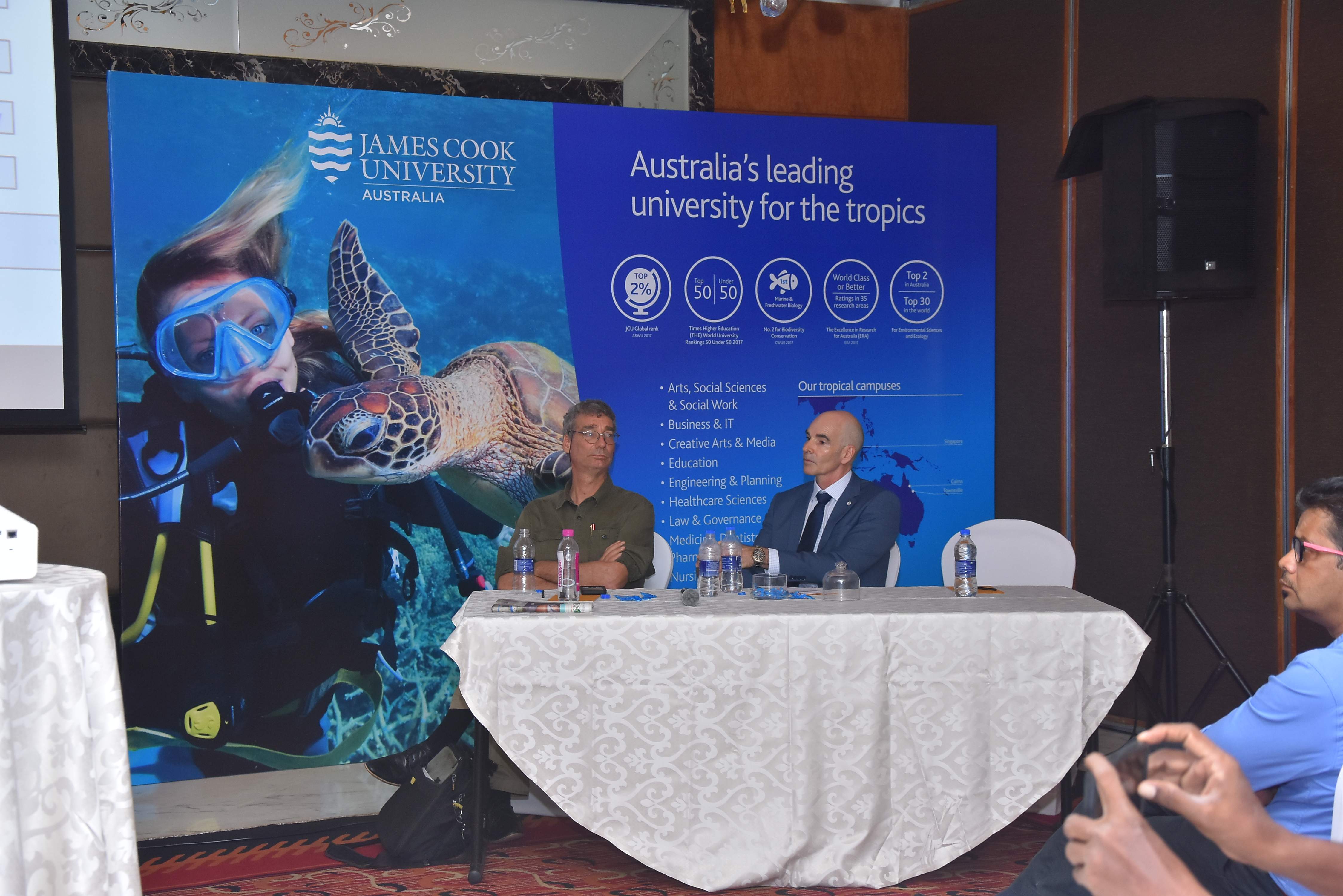 Prof Mohan Jacob of James Cook University explains to us their new Engg ...