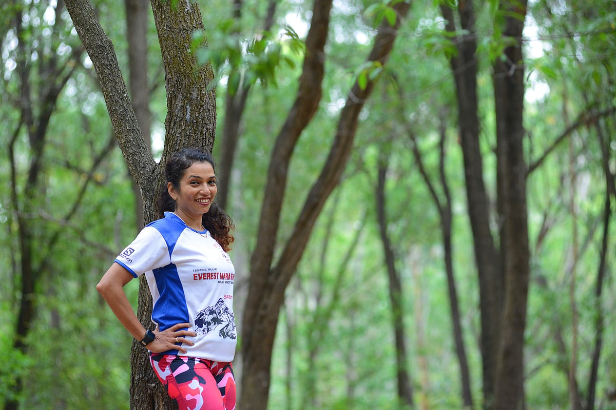 At 42, Deepa Bhat, has participated in lot of races including Ultra Marathon