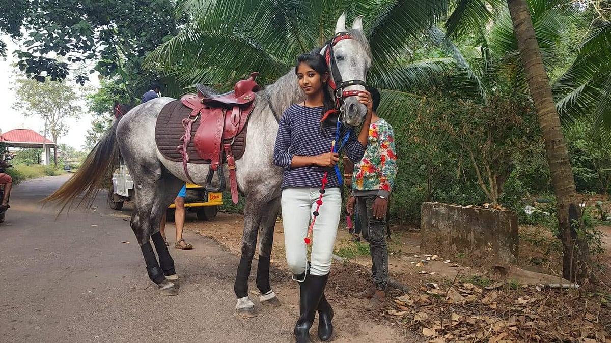 Meet Krishna, The 15-Year-Old Kerala Girl Who Rode a Horse to Her Board ...