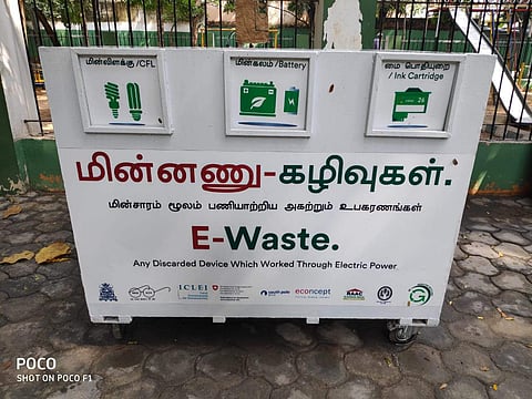Meet the start-up that has brought an e-waste dustbin to Kovai