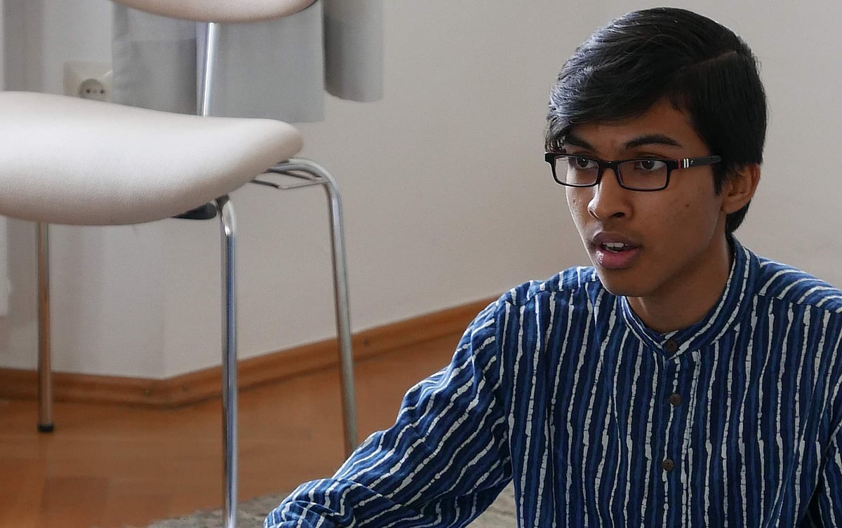 Young and upcoming musician Matthew Peter Tharappel just came back from ...