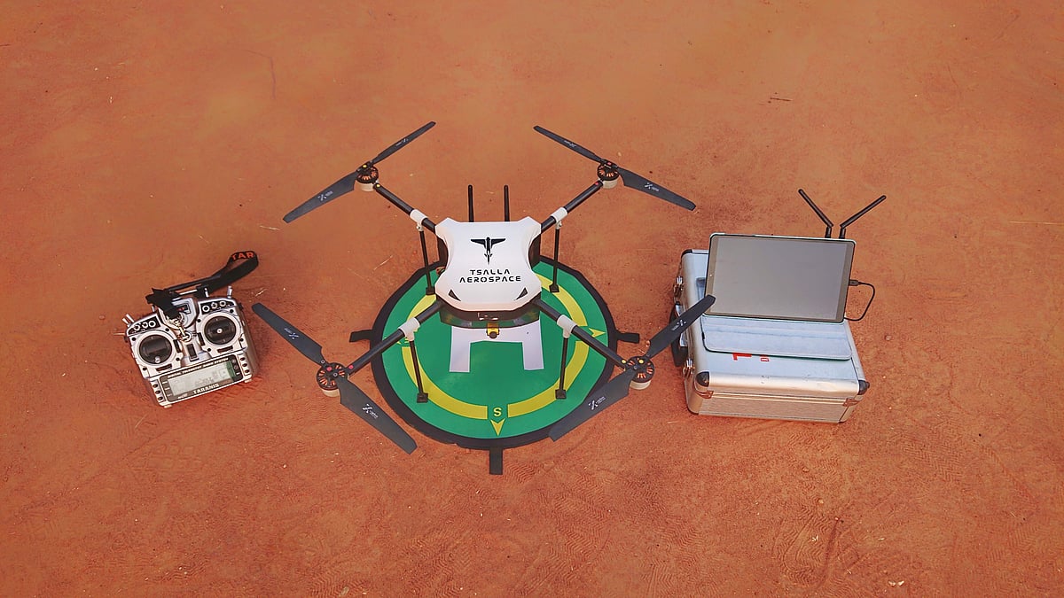 AI-enabled drones, a result of two start-ups coming together, is ...