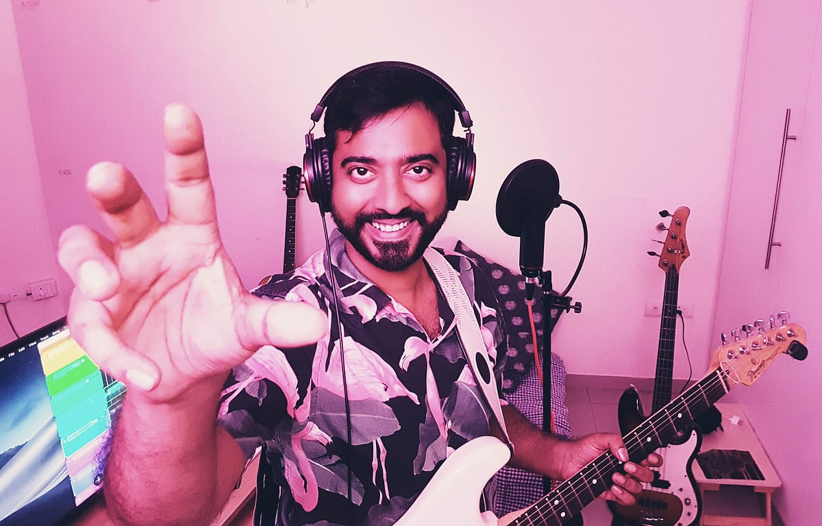 Why Aum Janakiram decided to create his own music through his one-man band
