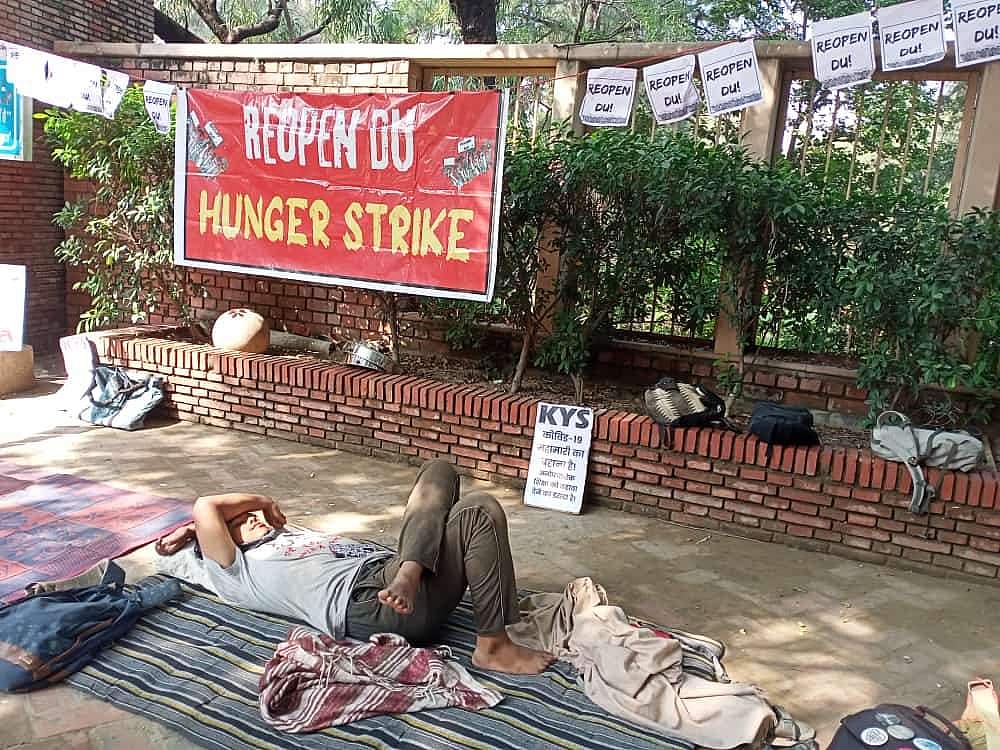 After 120 hours, DU student organisations end hunger strike over ...