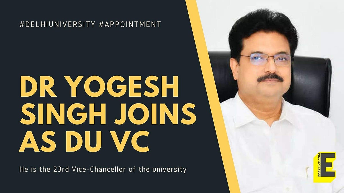 Dr Yogesh Singh joins as Delhi University's 23rd VC amid Admission 2021 ...