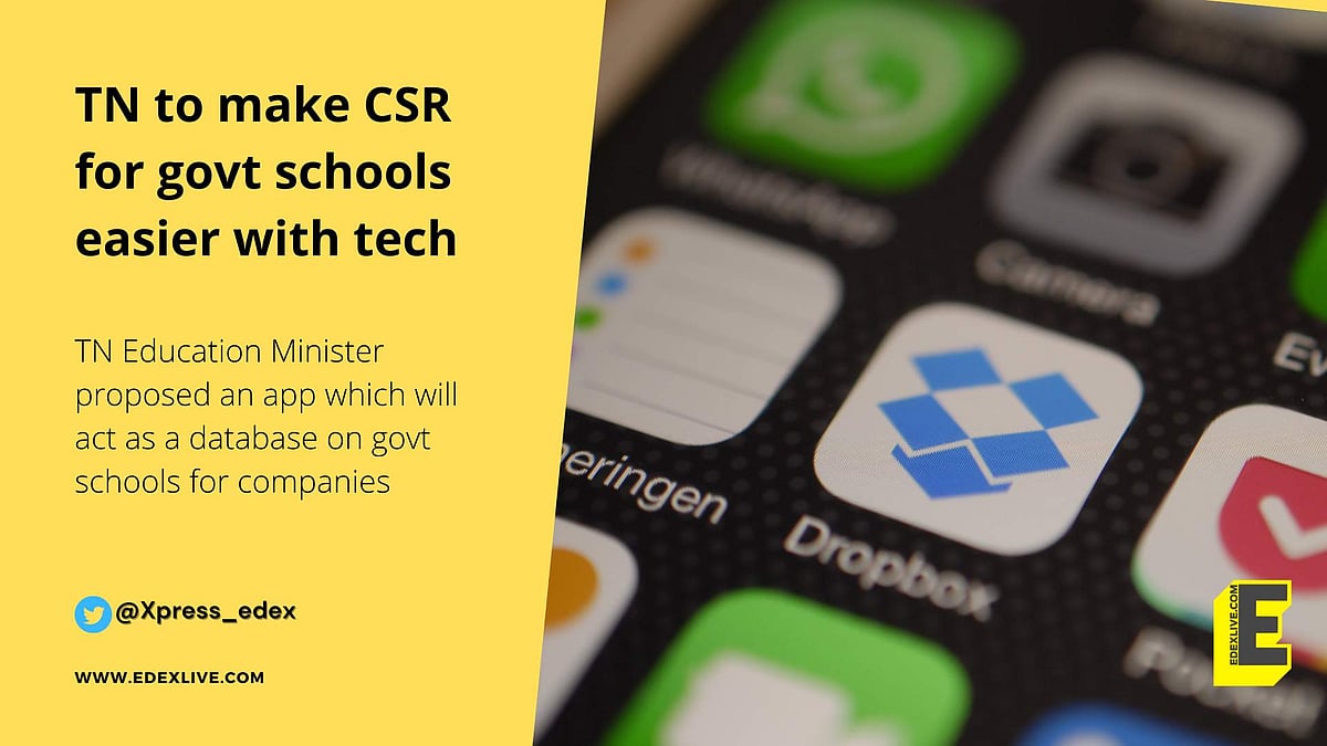 An app solely dedicated to CSR activities that would benefit govt ...