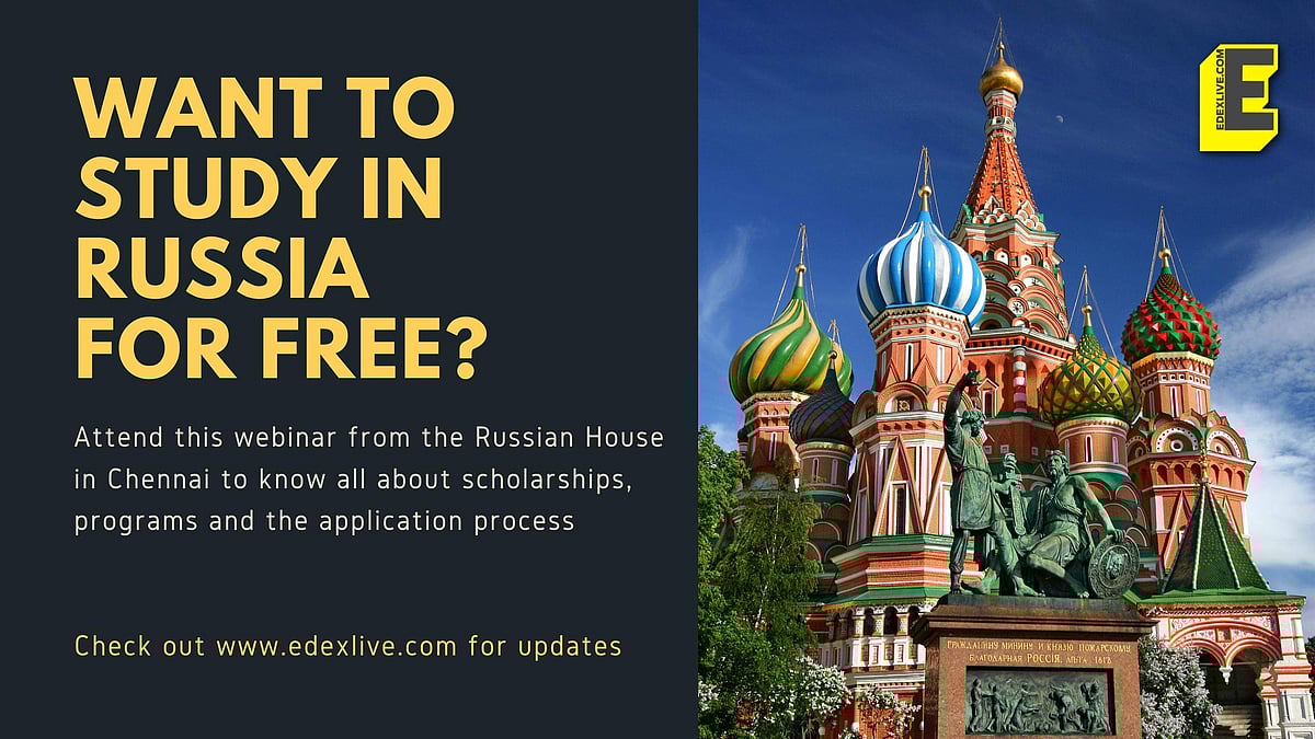 Want to study in Russia for free? This webinar by the Russian House ...