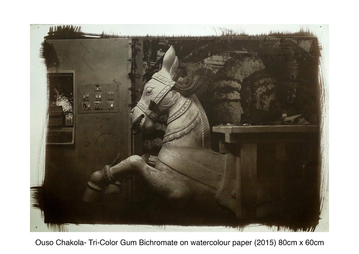 Ouso Chakola's project, Obscura DAC, uses analogue printing techniques ...