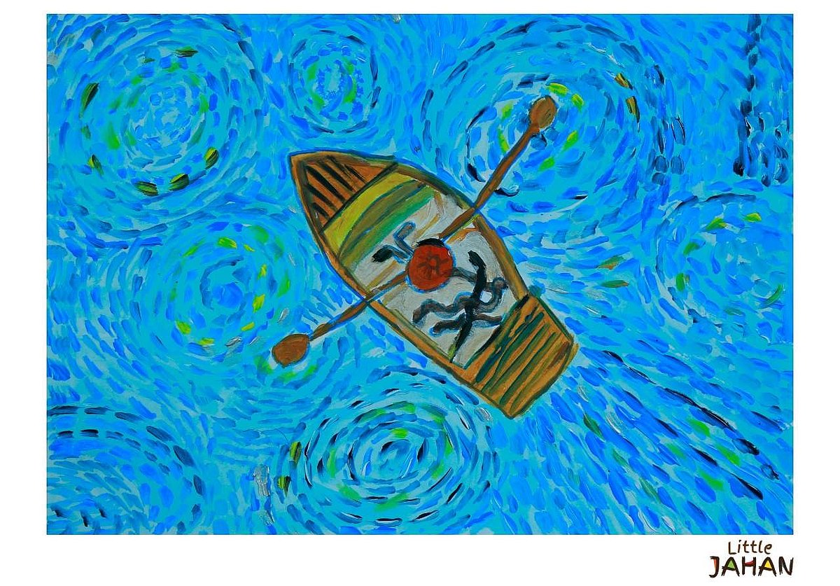 Seven-year-old Jahan Joby's artwork graces the cover of this year's ...