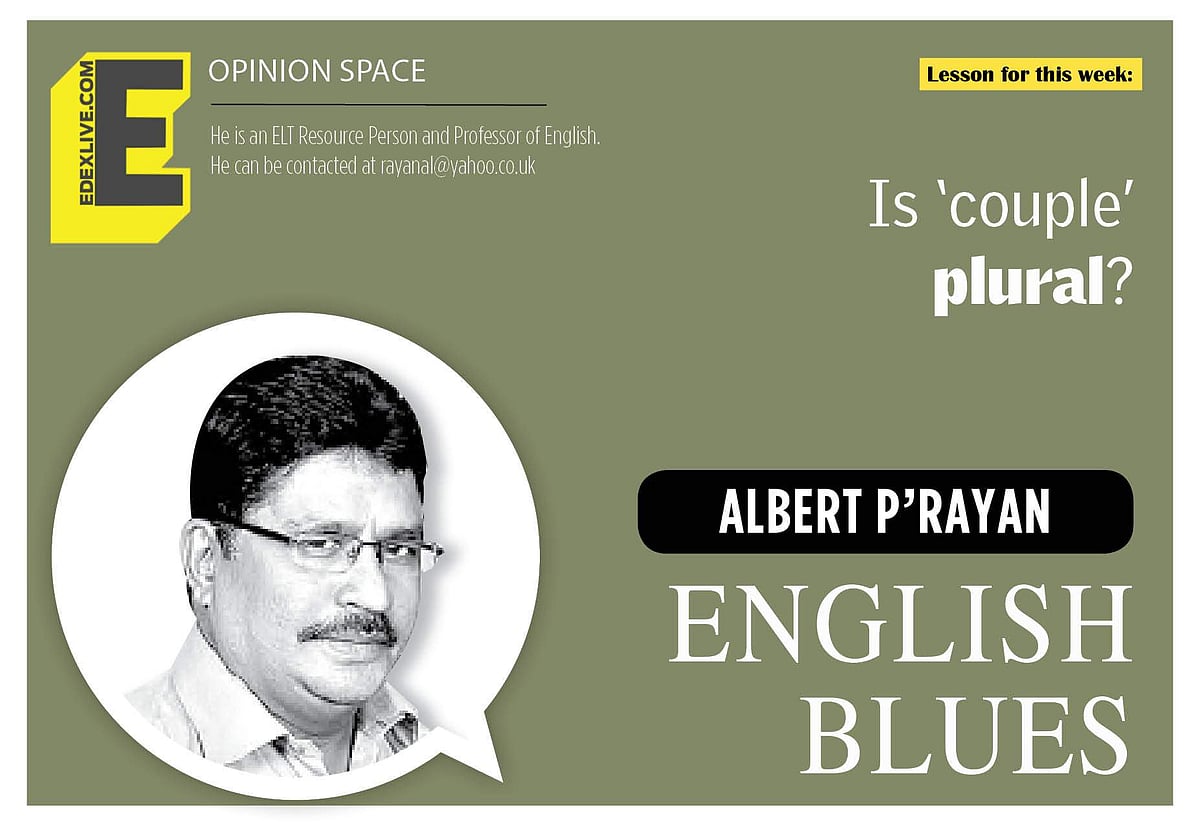 English Blues: Is couple plural?