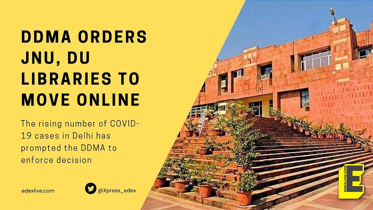 After JNU, DU now shuts libraries indefinitely. Books to be issued ...