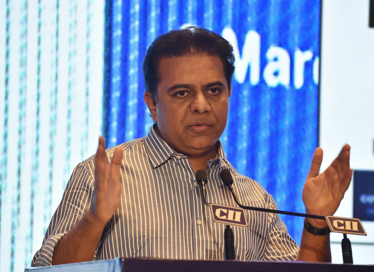 Telangana Minister KT Rama Rao helps two students with their dream of ...