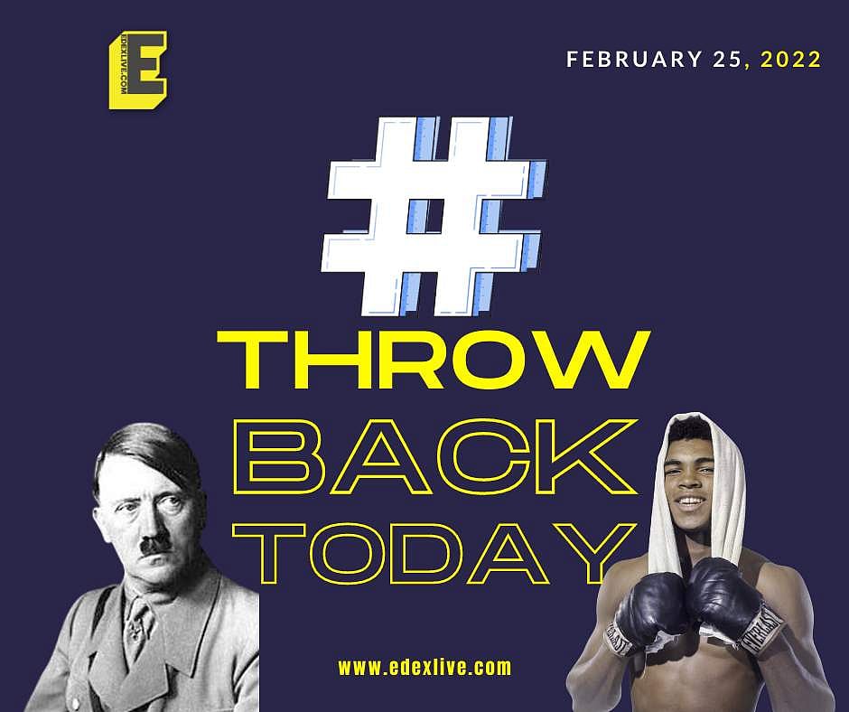 What happened on Feb 25: The Greatest gets his first world title and ...