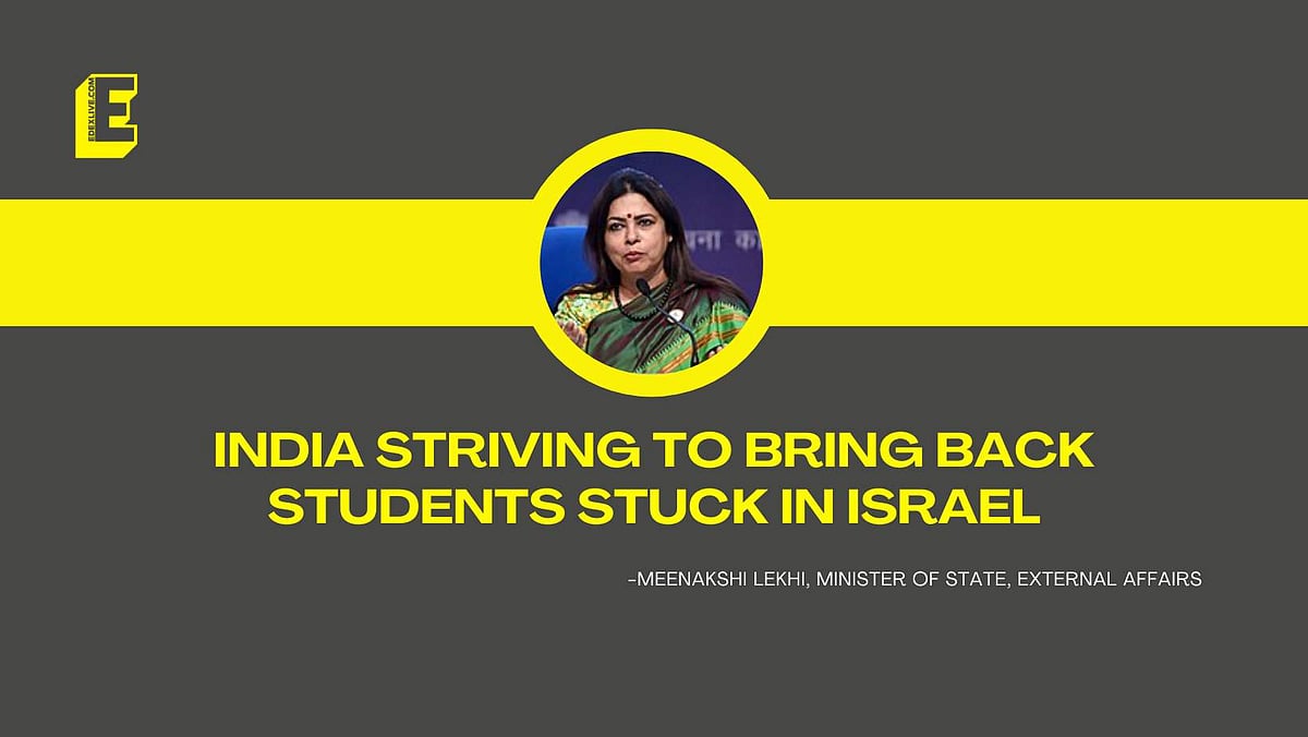 India striving to bring back students stuck in Israel: External Affairs ...