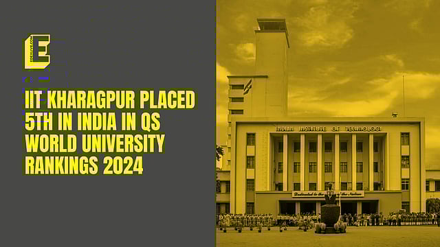 IIT Kharagpur placed 5th in India in QS World University Asia Rankings 2024