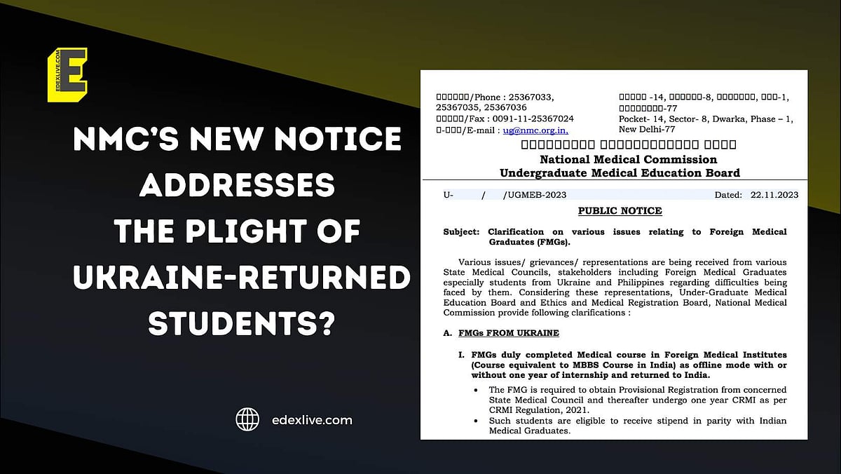 NMC allows FMGs from Ukraine transfer/migration/mobility option within ...