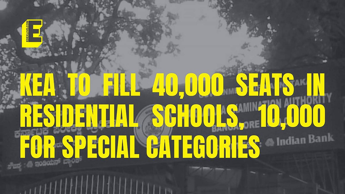 KEA to fill 40,000 seats in residential schools; 10,000 for special ...