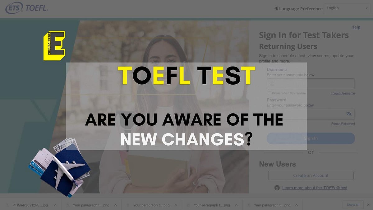 ETS makes a series of changes to the TOEFL test. Here are the details