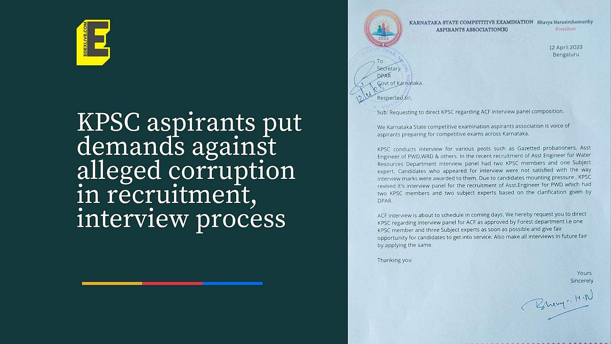 KPSC aspirants’ association demand more experts on interview panel