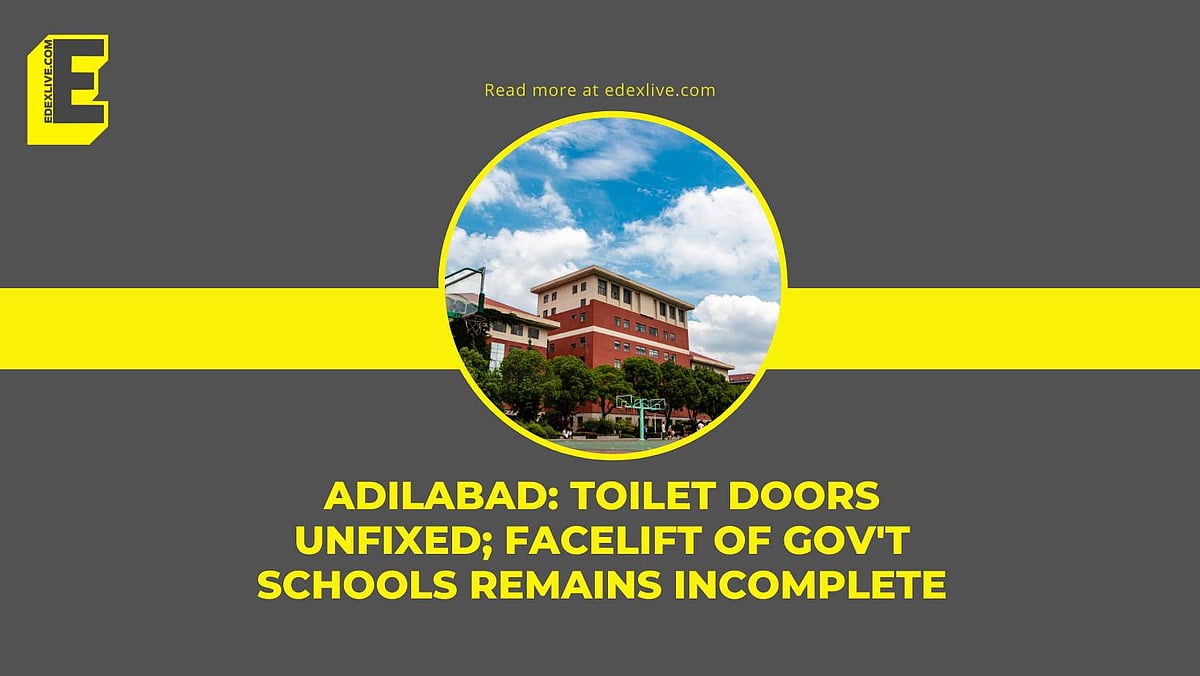 Adilabad: Toilet doors unfixed; facelift of gov't schools remains ...