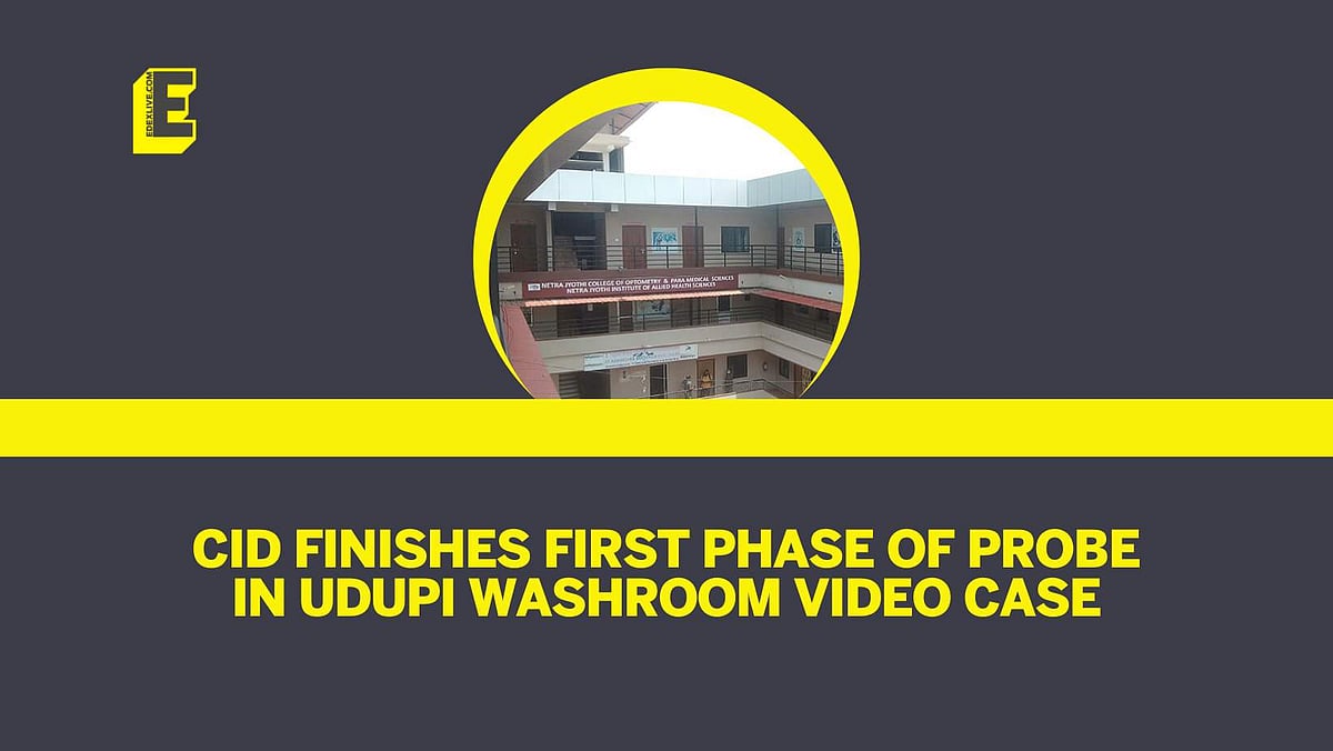 Udupi washroom video case: CID finishes first phase of probe