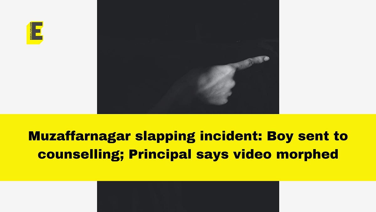 Muzaffarnagar slapping incident: Boy sent to counselling; Principal ...