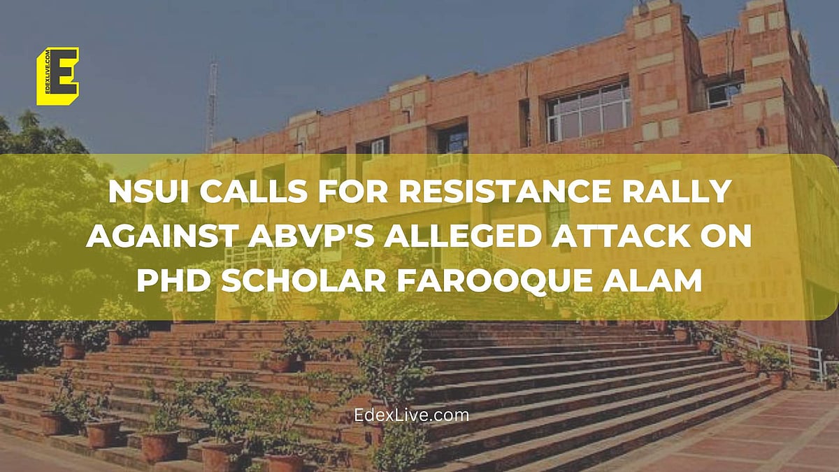 NSUI calls for Resistance Rally against ABVP's alleged attack on PhD ...