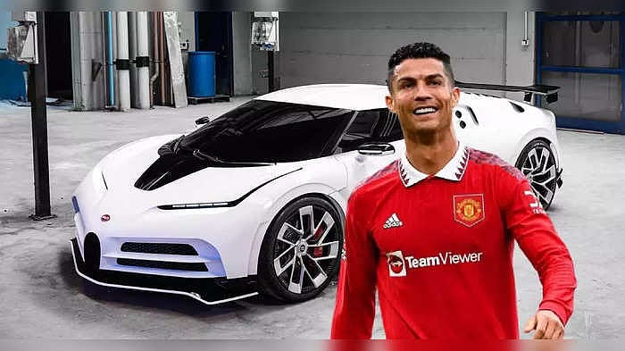 Cristiano Ronaldo Drives 68 Crore Rs Bugatti Centodieci In Madrid ...