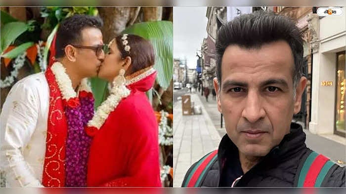 Ronit Roy Married Wife Neelam Again At 58 - 'আলতো চুমুতে...', তিন ...