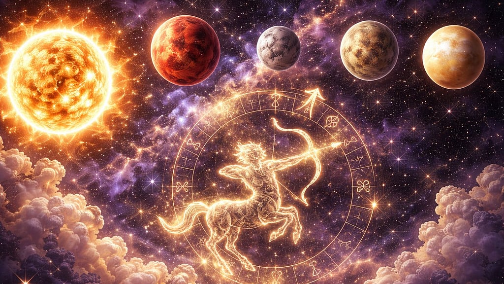 Chaturgrahi Yog in Sagittarius Horoscope in 2025