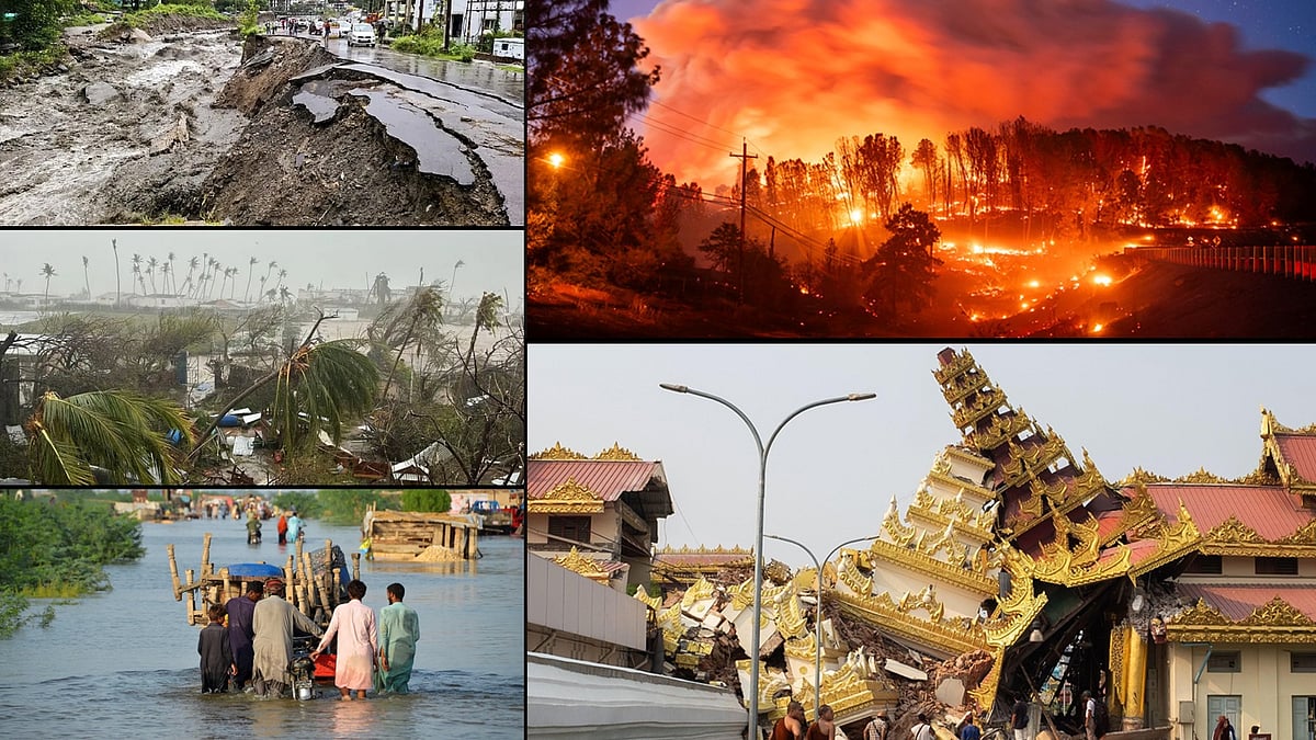 natural disasters: বন্যা, ভূমিকম্প, দাবানল — ২০২৫-এ ফিরে দেখা ভয়ঙ্কর ...
