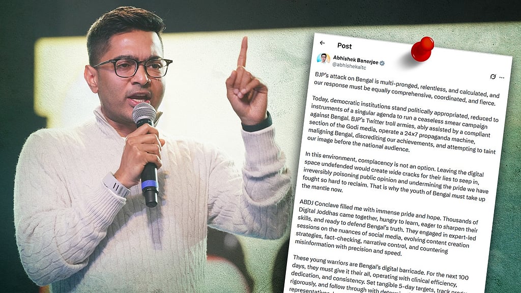 Abhishek Banerjee: ‘বাংলাকে কলঙ্কিত করতে ২৪×৭ প্রচার চালাচ্ছে BJP ...