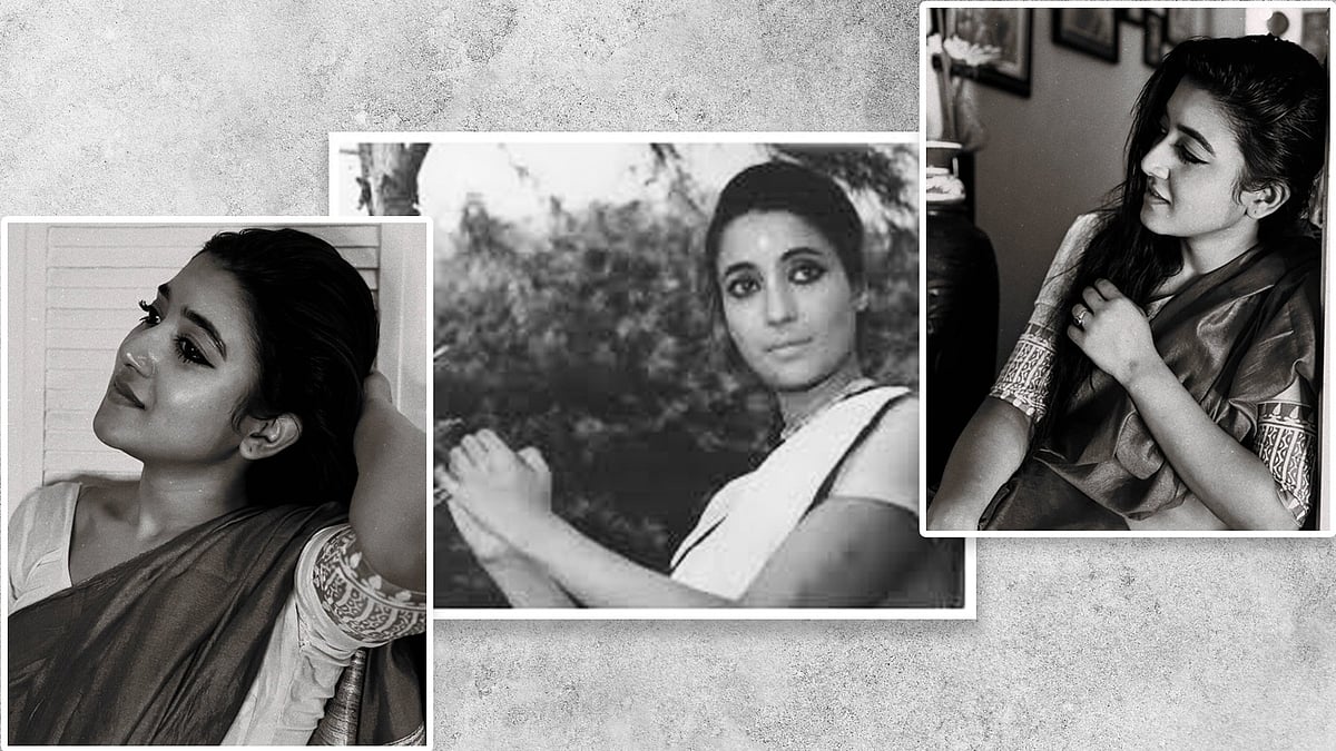 Aratrika Maity: সাক্ষাৎ মহানায়িকা! কাজল কালো চোখ, এলো চুলে আরাত্রিকাকে ...