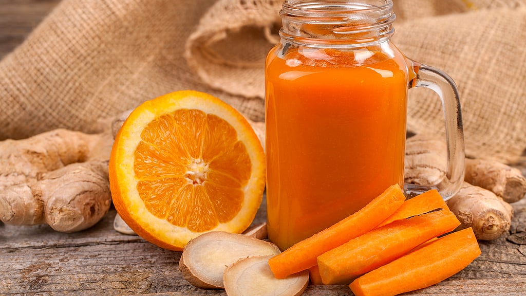 Gastroenterologist Shares Benefits & Recipe for Orange Ginger Shot