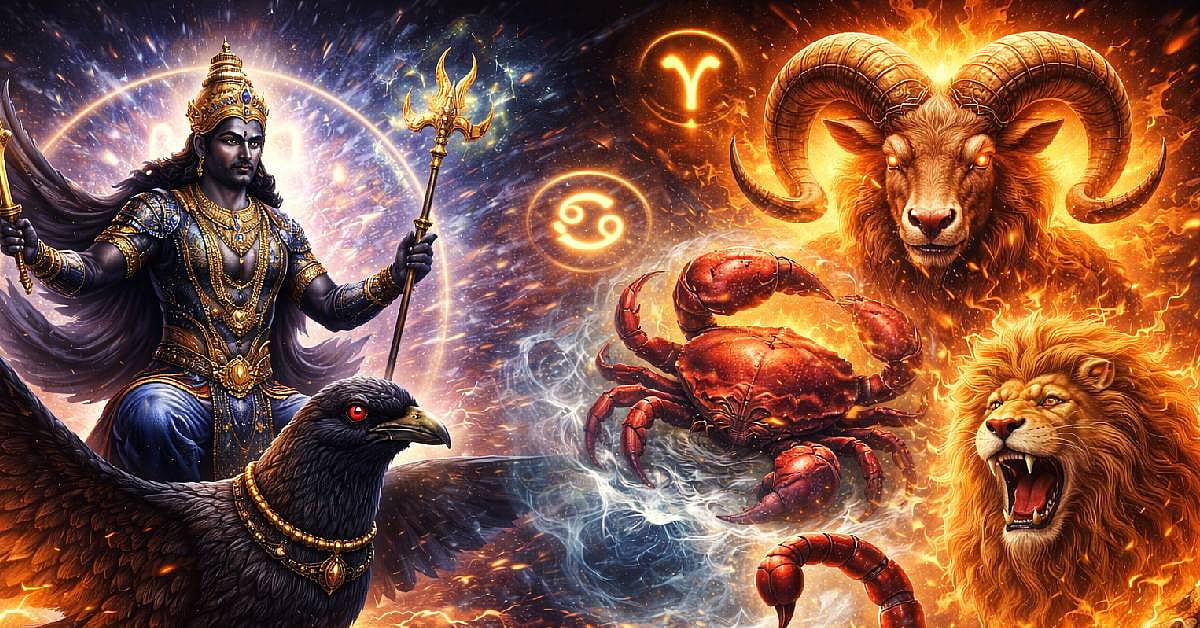 Shani Enemy Zodiac Signs Aries Cancer Leo Scorpio: জন্ম থেকেই বিপদে ...