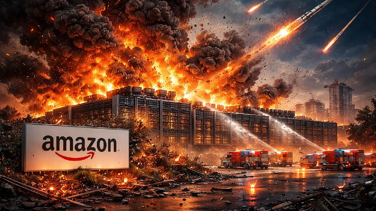 Amazon Data Centre Fire: