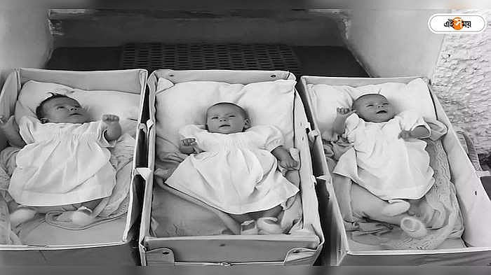Identical Triplets : হুবহু এক! সদ্যোজাত তিন কন্যাকে নিয়ে বিস্মিত বাবা ...