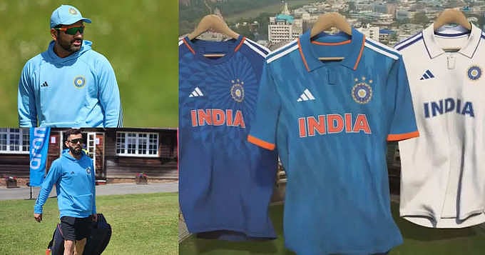 New Jerseys For Indian Cricket Team Released Ahead Of World Test ...