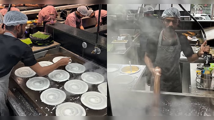 Bengaluru Eatery Uses Broom To Make Dosas Then Deep Fried In Ghee Video ...