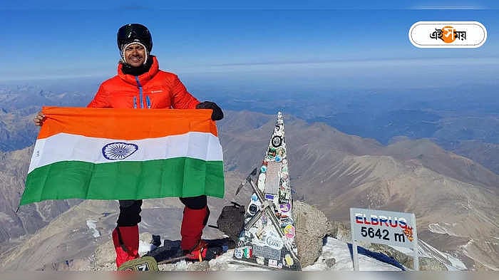 Aritra Roy Conquering The Highest Mountain Peak In Africa And Europe ...
