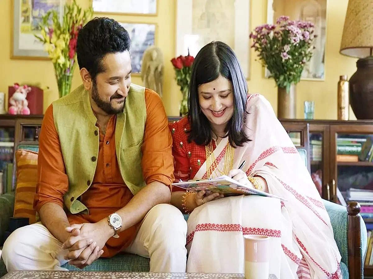 Parambrata Chattopadhyay And Piya Chakraborty Simple Wedding Look Is Elegant All Details Here ...