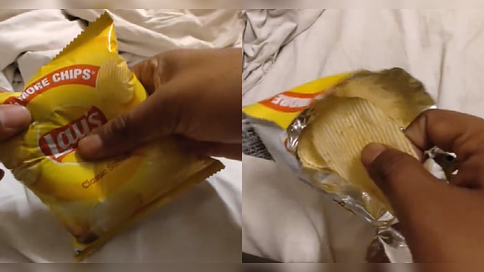 Viral Lays,Lay's-এর প্যাকেটে মিলল মাত্র 2টি চিপস! ভিডিয়ো দেখে মাথায় ...